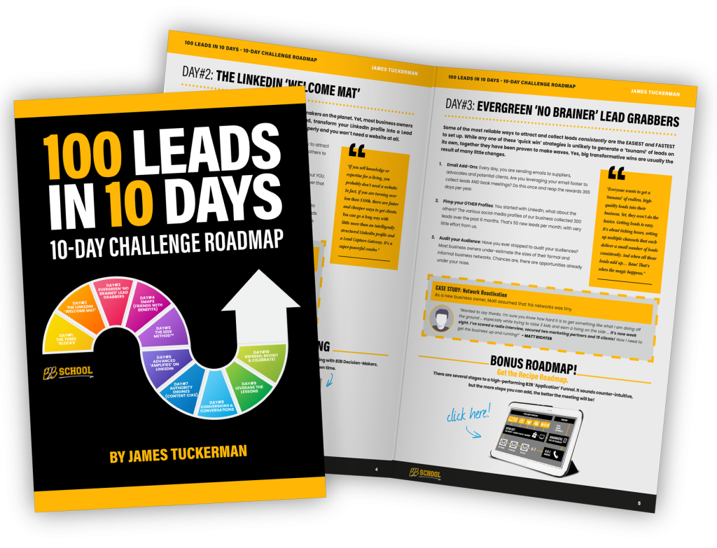 [ACTION GUIDE] ‘100 Leads in 10 Days’ Roadmap - b2bdash